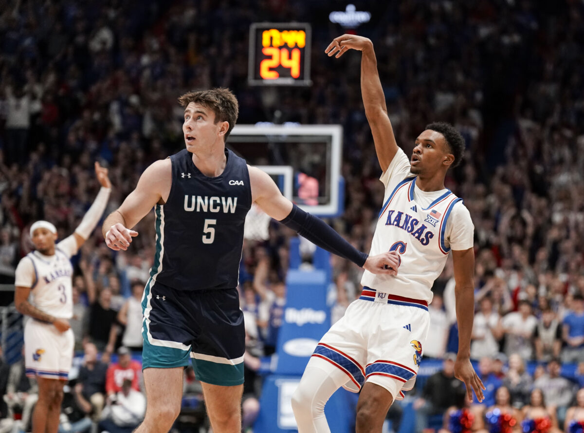 Photo Gallery: KU turns it up in second half to beat UNCW 84-66 - KU Sports